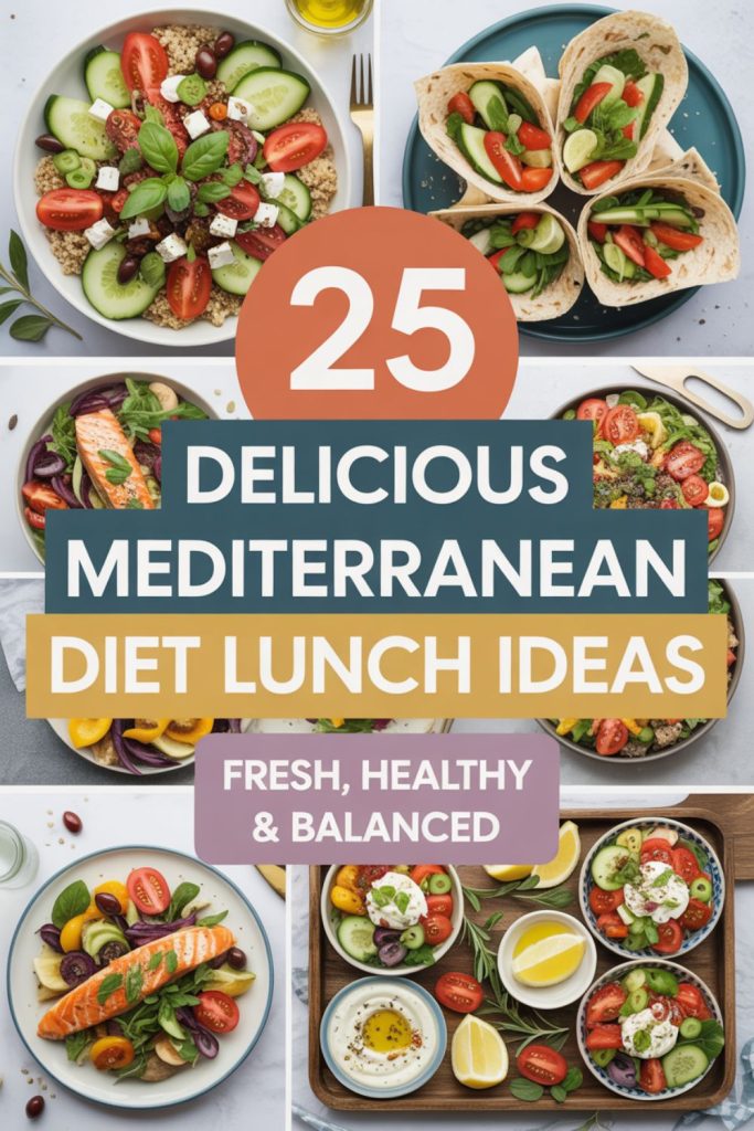25 Delicious Mediterranean Diet Lunch Ideas